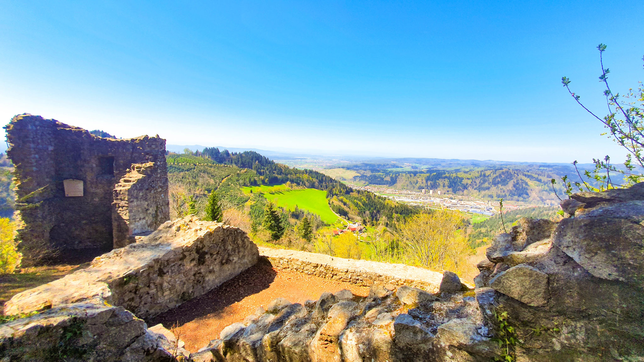 Wanderung zur Schwarzenburg – Ruine bei Waldkirch - Gästehaus Schönbergblog